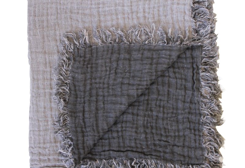 LINEN THROW by SAFARI LIVING | Green Magazine
